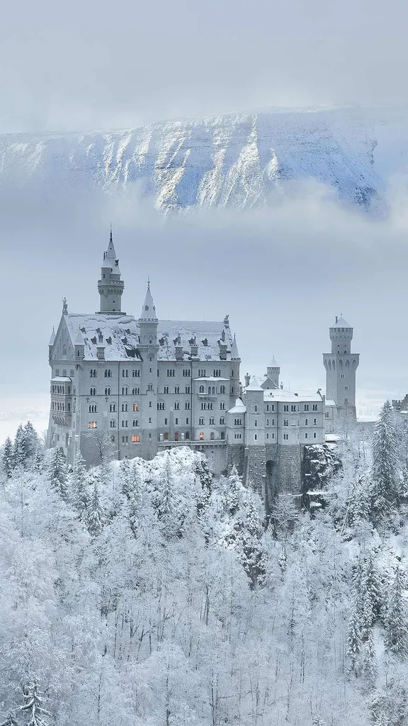 Castello delle fiabe - Castello di Neuschwanstein, Baviera, Germania ...